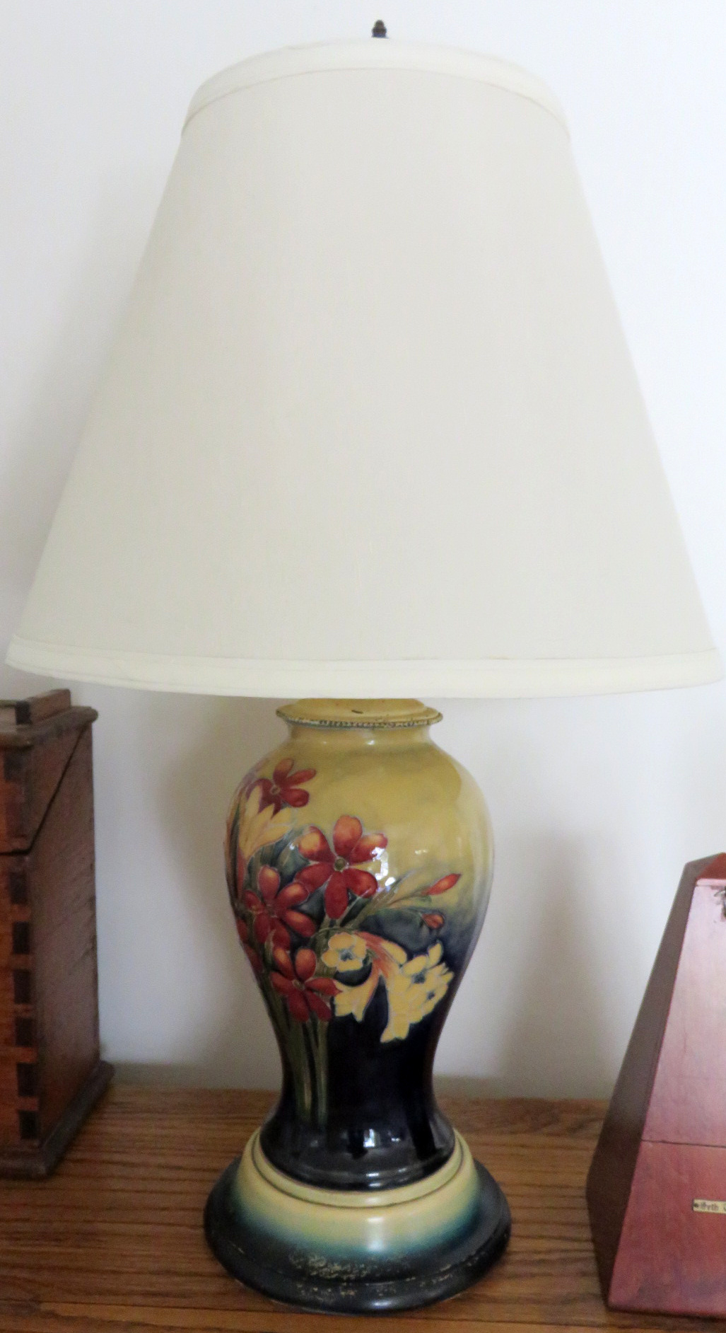 Moorcroft Spring Flowers Table Lamp